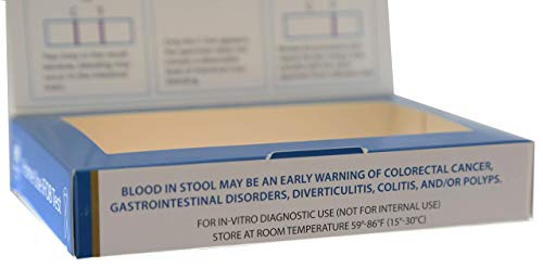 immunochemical Fecal Occult Blood (iFOB) Home Test and Stool Test for Colorectal Diseases - 2 Pack