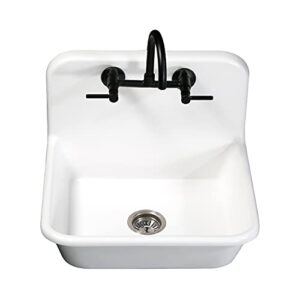 Kingston Brass KS814MB Concord Kitchen Faucet, 7-1/16" in Spout Reach, Matte Black