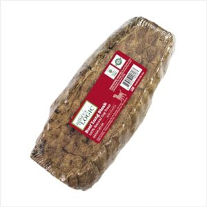 nature's logic beef lung steak, 1lbs