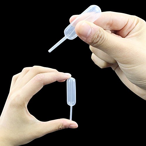 150pcs 4ml plastic droppers pipettes,Plastic Pipettes, Heart Round Rectangular Plastic Squeeze Transfer Pipettes Suitable for Chocolate, Cupcakes, Strawberries