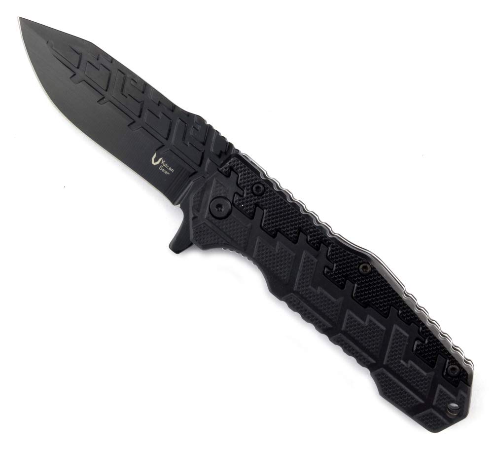 Vulcan Gear Digital Camo Assisted Open Metal Folding Knife