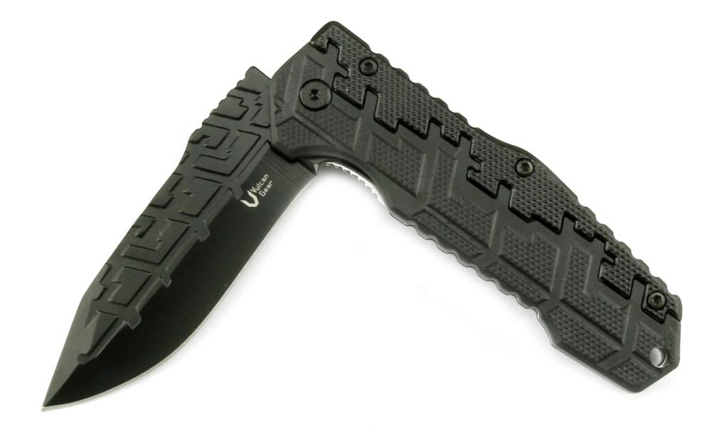 Vulcan Gear Digital Camo Assisted Open Metal Folding Knife