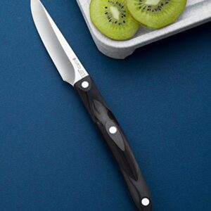 Cutco Knives With Micro Fiber Polishing Cloth. 2-Pc. Super Shears (77) & 4" Gourmet Paring Knife (4720) Combo