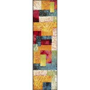 Home Dynamix Splash Scarlet Rug 1'9"x7'2" Ivory/Pink/Orange/Blue