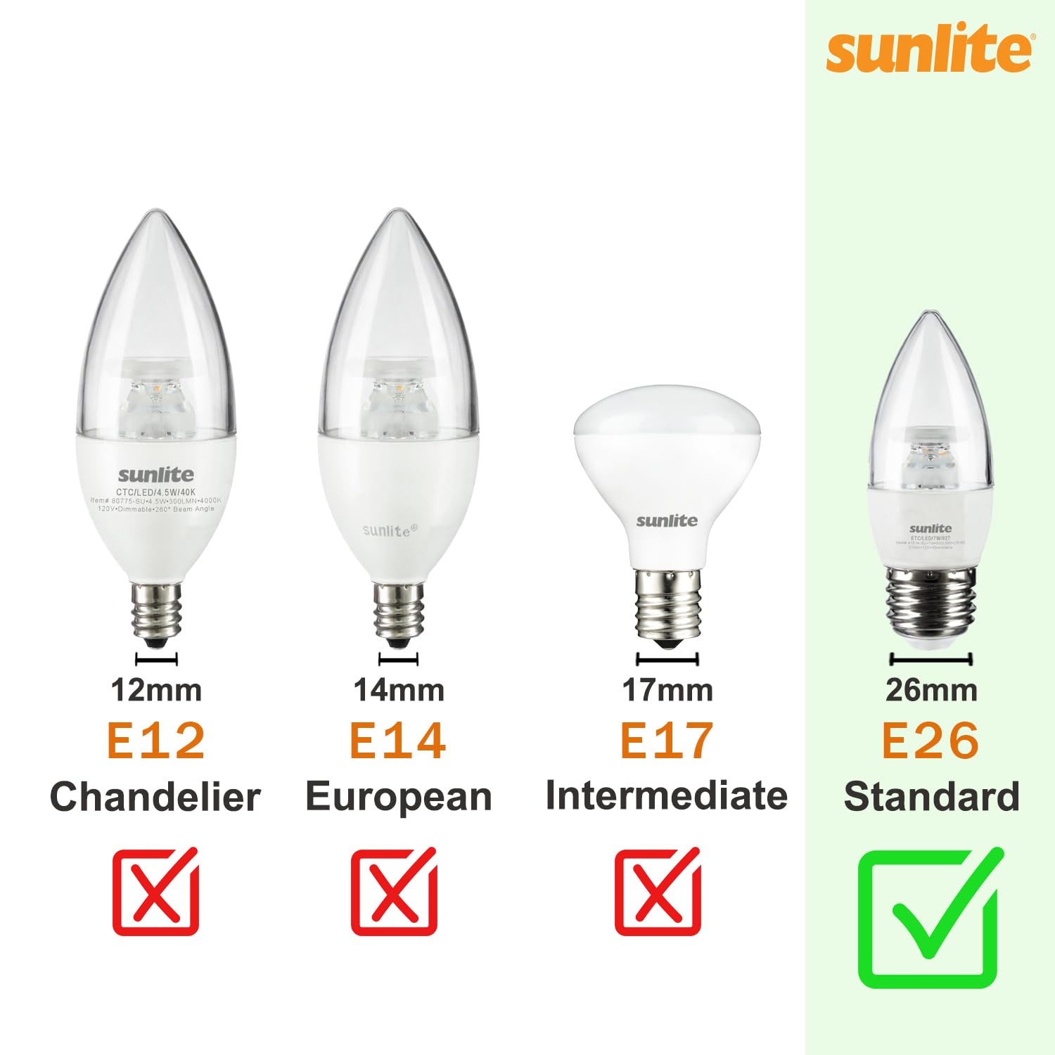 Sunlite LED PAR16 Short Neck Recessed Spotlight Bulb, 7 Watt, (60W Halogen Replacement), 550 Lumens, Medium (E26) Base, Dimmable, ETL Listed, 2700K Soft White, 1 Count