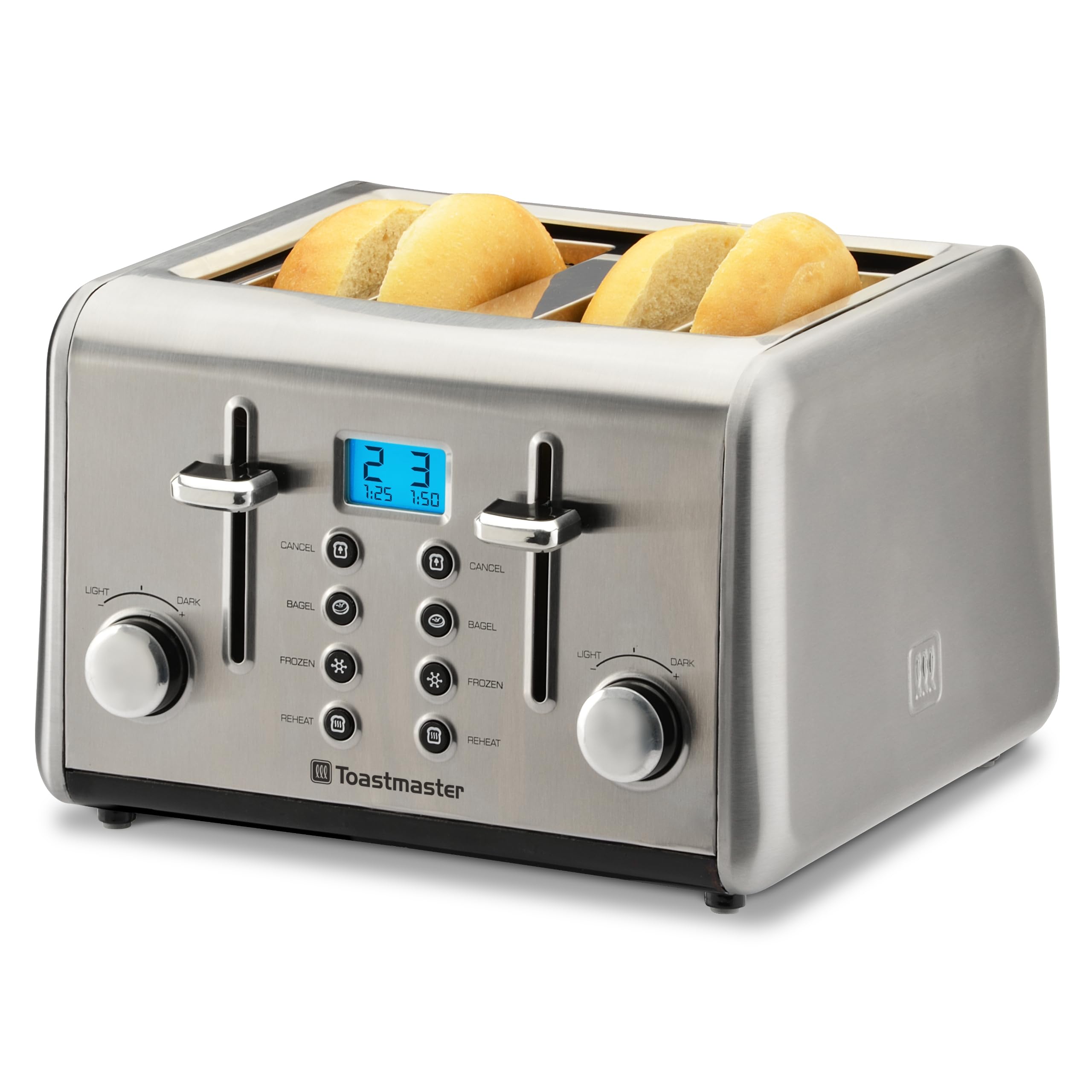 Toastmaster 4-Slice Digital Stainless Steel Toaster