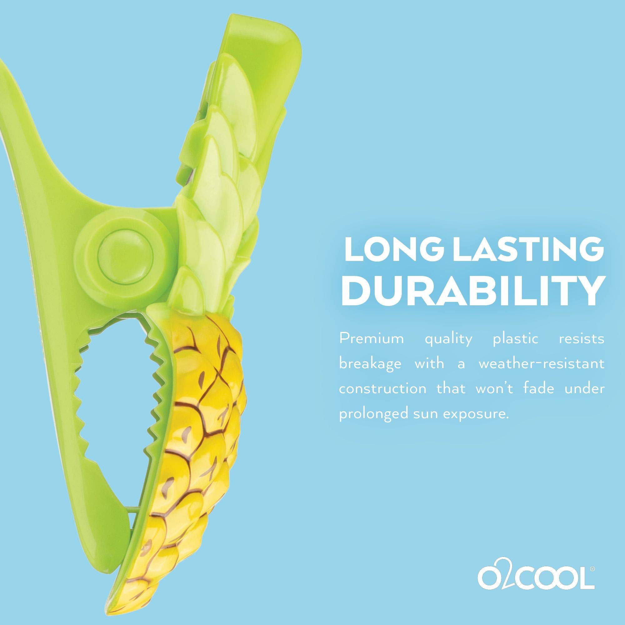 O2COOL Pineapple Boca Clip