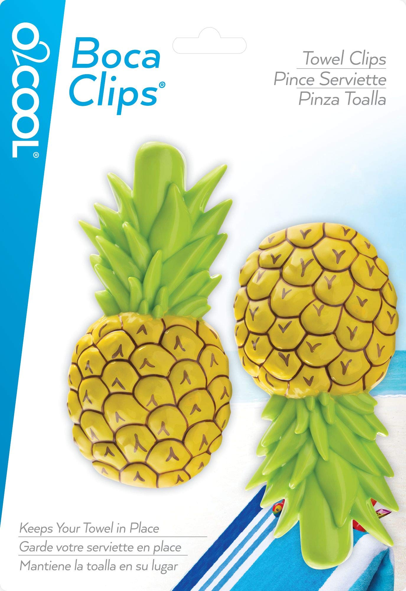 O2COOL Pineapple Boca Clip