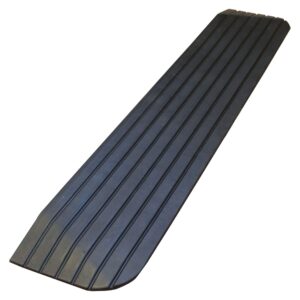 RK Safety RK-RTR01 1" Rise Solid Rubber Power Wheelchair Scooter Threshold Ramp (1 Pc)