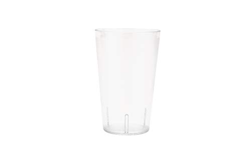 G.E.T. 5032-1-CL-EC Heavy-Duty Plastic Restaurant Tumblers, 32 Ounce, Clear (Set of 4)