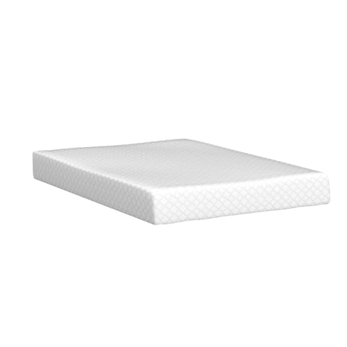 Signature Design by Ashley Full Size Chime 10 Inch Medium Firm Memory Foam Mattress with Green Tea & Charcoal Gel