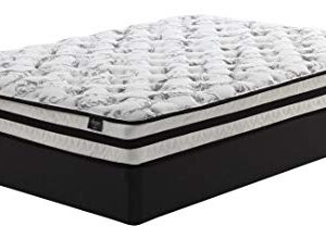 Signature Design by Ashley Twin Size Chime 8 Inch Medium Firm Innerspring Mattress with Pressure Relief Quilt Foam