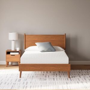 Signature Design by Ashley Full Size Chime 10 Inch Medium Firm Memory Foam Mattress with Green Tea & Charcoal Gel