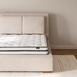 signature design by ashley king size chime 8 inch medium firm innerspring mattress with pressure relief quilt foam