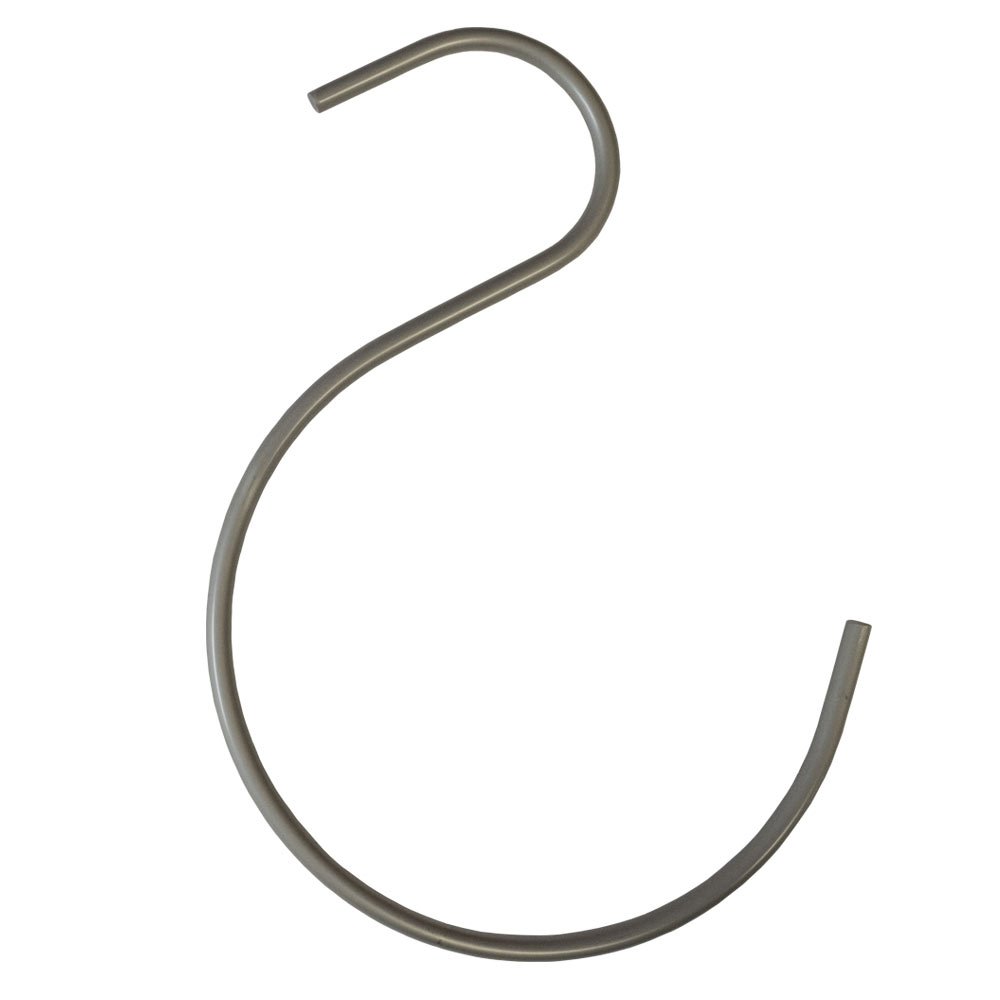 NAHANCO SHKLGBC Jeans Hooks - 7" Satin Chrome - 12 Count