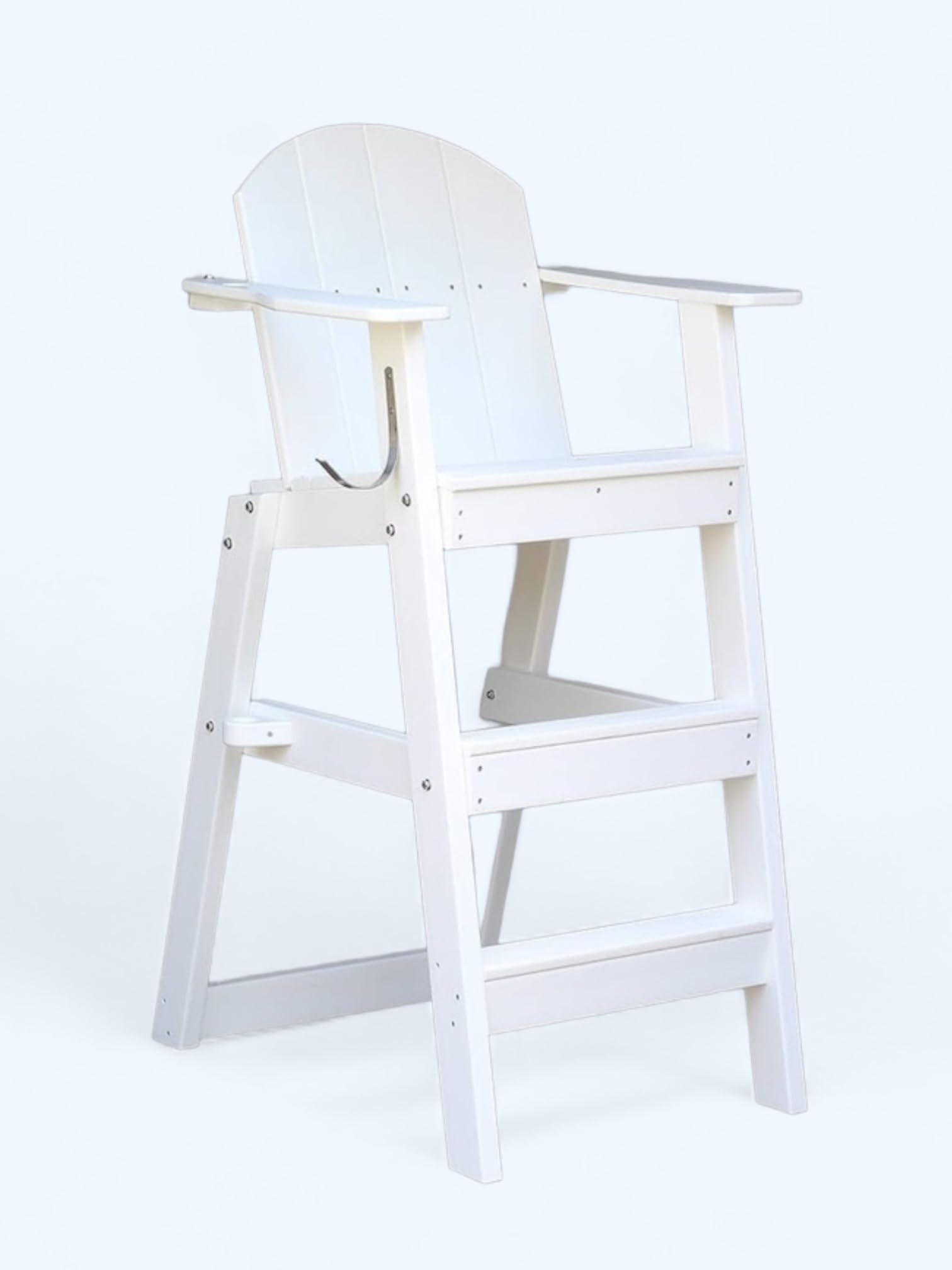 Lifeguard Chair 40" (Two Steps) White