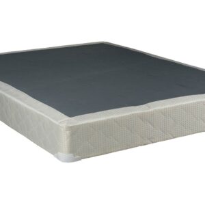 Mattress Solution Medium Plush Tight top Innerspring Mattress and 8" Wood Box Spring/Foundation Set, Full XL, Size