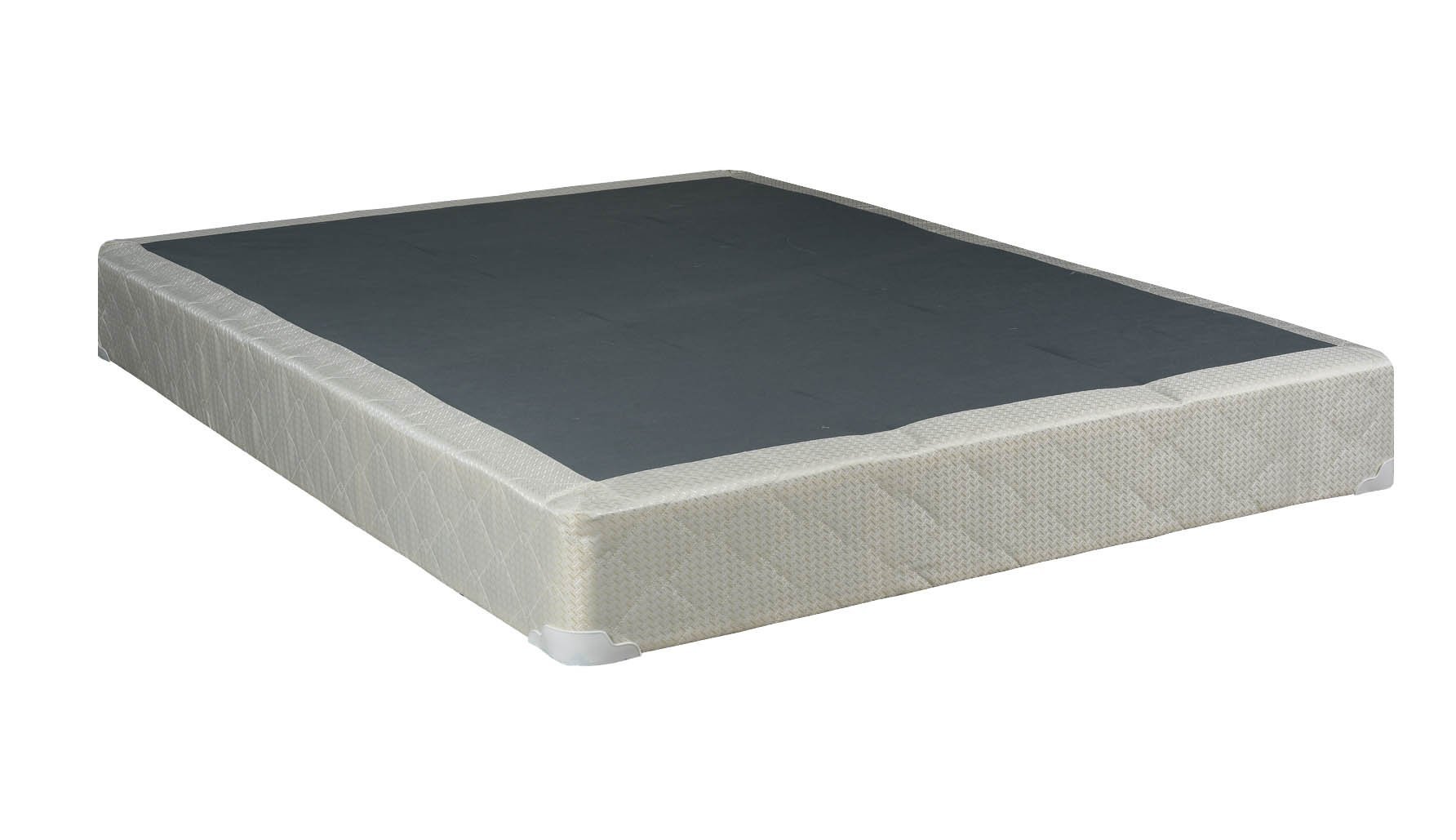 Mattress Solution Medium Plush Tight top Innerspring Mattress and 8" Wood Box Spring/Foundation Set, Full XL, Size