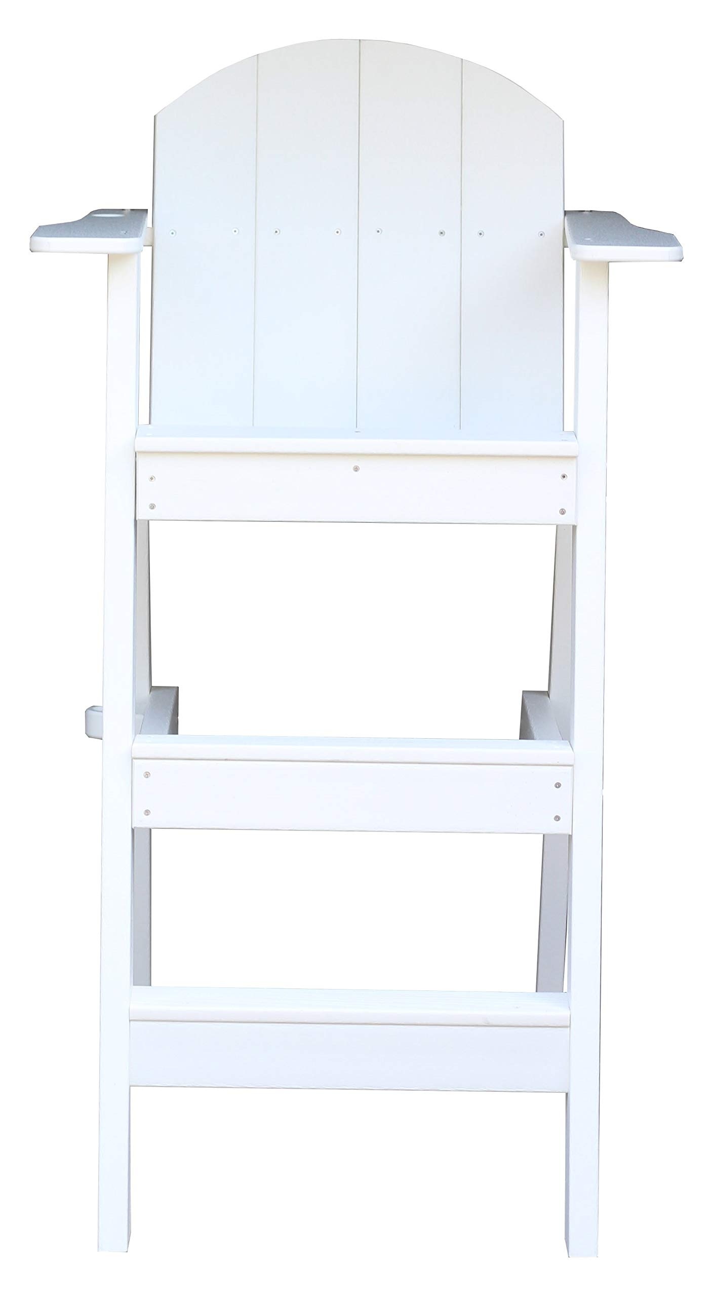 Lifeguard Chair 40" (Two Steps) White