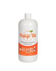 bluewater chemgroup premium cold pressed orange oil concentrate- 32 oz (d-limonene), concentrated all-natural cold pressed orange oil - professional grade all-purpose citrus cleaner and degreaser