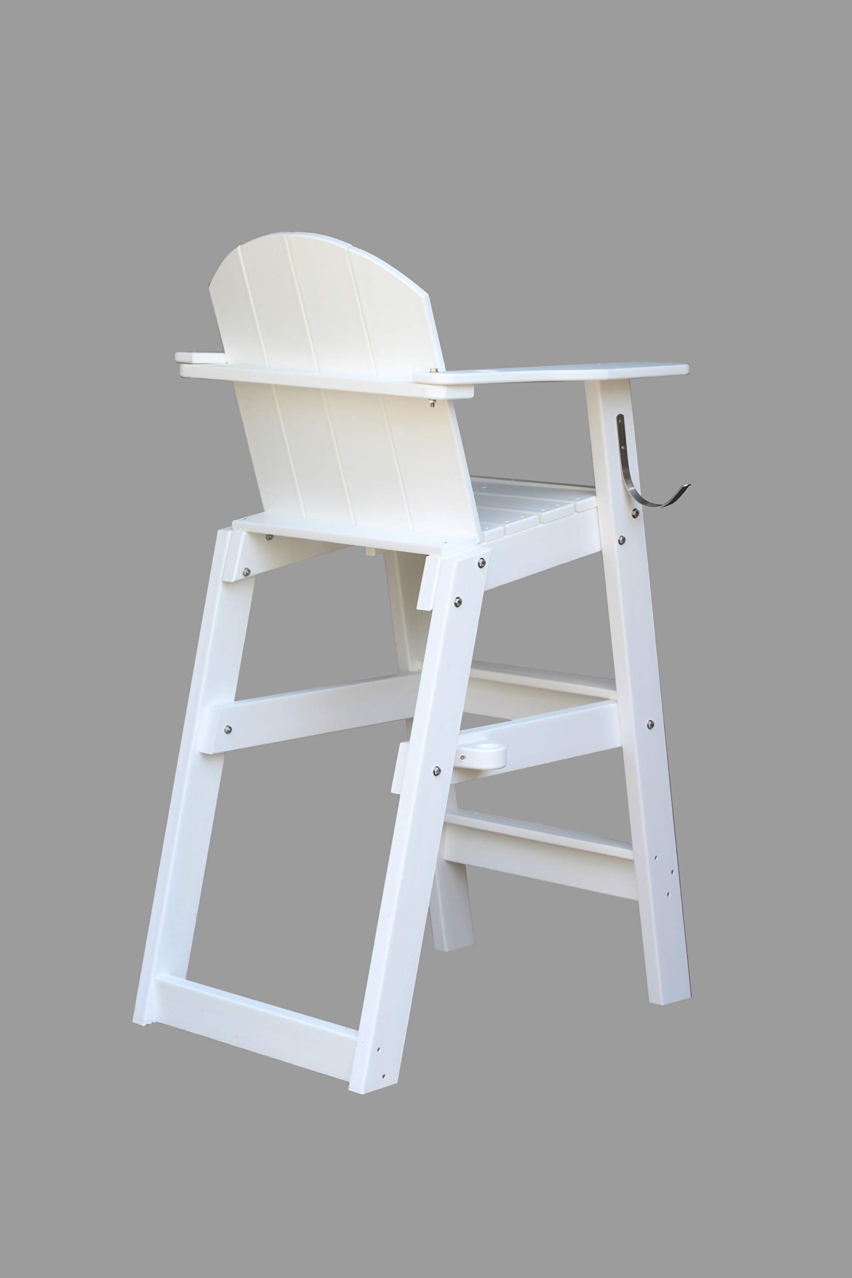 Lifeguard Chair 40" (Two Steps) White