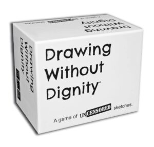 drawing without dignity - a twisted funny adult version of the classic drawing party game