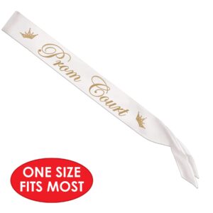 Prom Court Satin Sash - Pack of 2