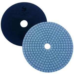 stadea ppw101d concrete sanding polishing pads 4 inch grit 30 - diamond pads for concrete terrazzo marble floor granite stone counter wet polishing