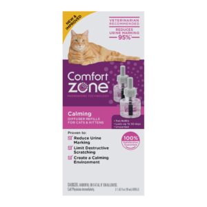 comfort zone cat calming refill