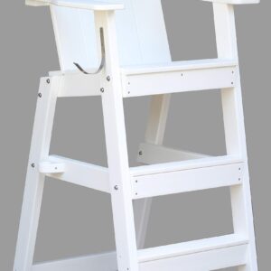 Lifeguard Chair 40" (Two Steps) White