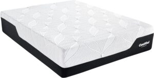 cool gel memory foam 14-inch mattress with bonus pillow, certipur-us certified, mattress in a box, twin xl, white