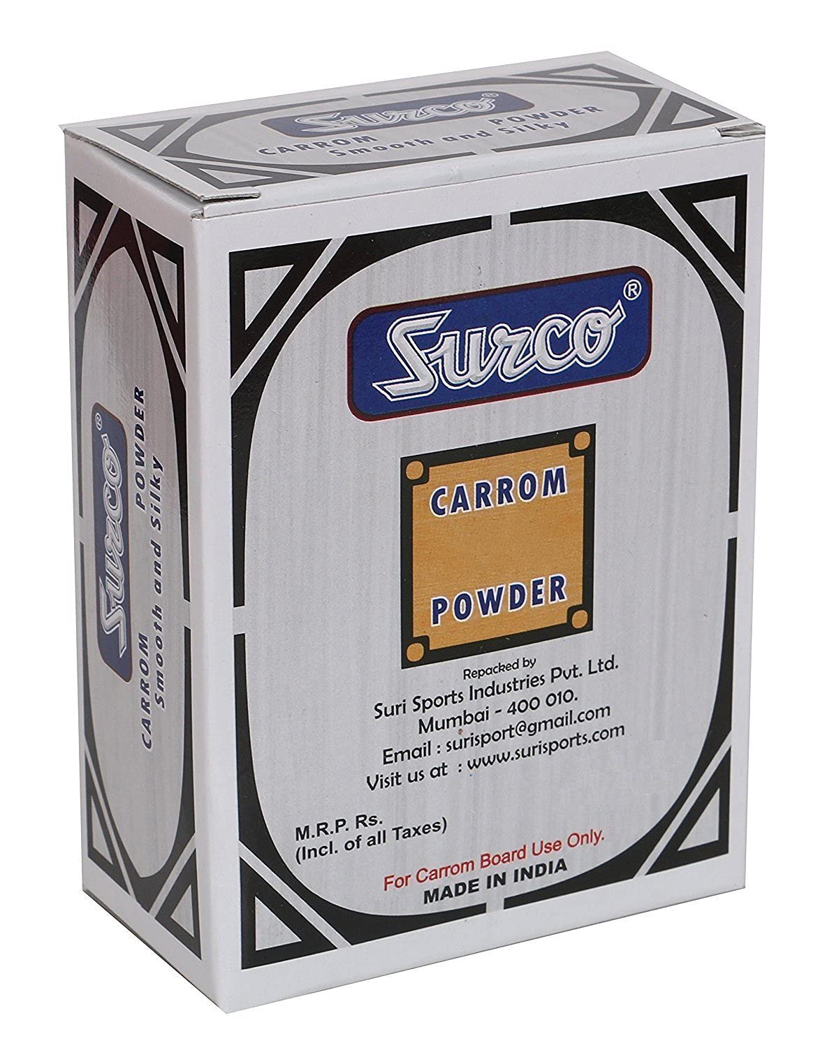 Surco Professional Boric Powder for Carrom Board (150gms)