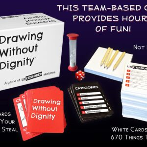 Drawing Without Dignity - A Twisted Funny Adult Version of The Classic Drawing Party Game