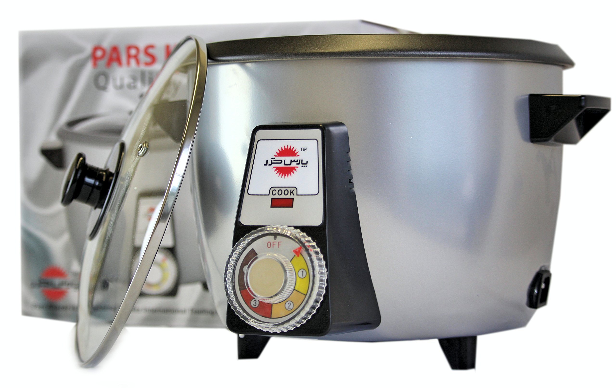 PARS KHAZAR Automatic Rice Cooker 8 Cup