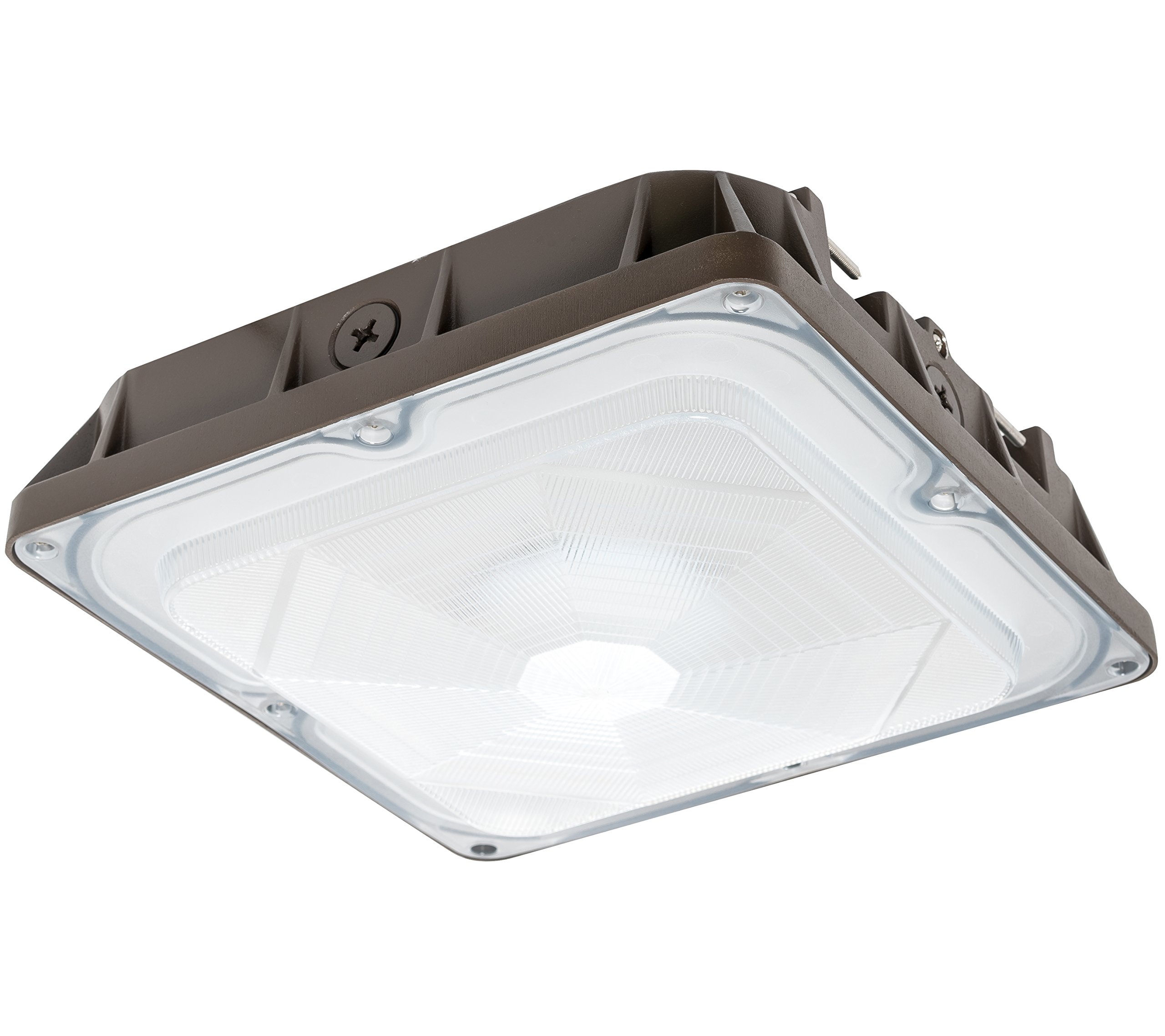 Westgate LED Canopy Garage Light with Motion Sensor - Aluminum Housing - Highbay Lighting