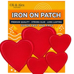 iron on patches - red heart patch extra strong glue 7 pcs iron on patch embroidered applique a-150