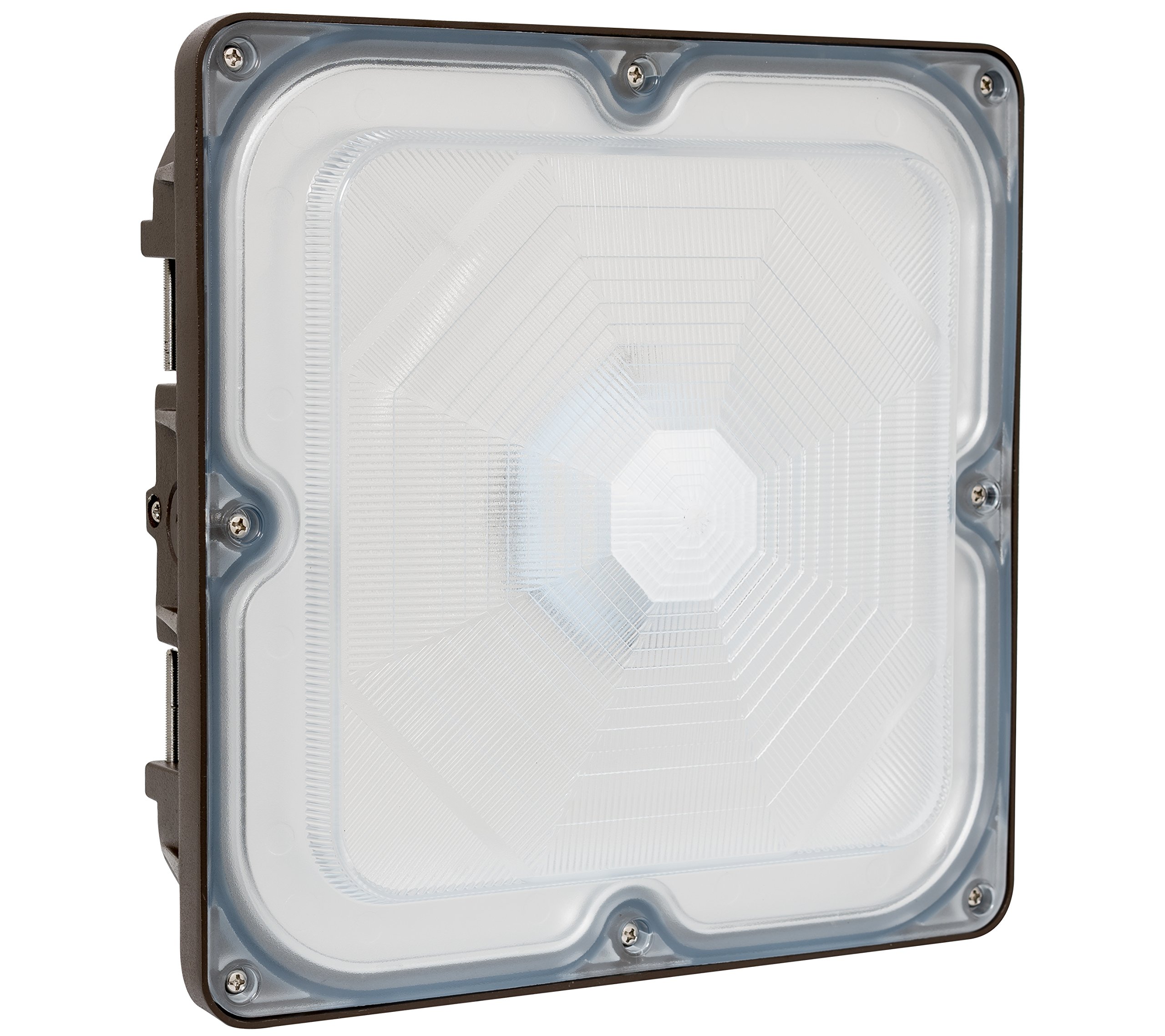 Westgate LED Canopy Garage Light with Motion Sensor - Aluminum Housing - Highbay Lighting