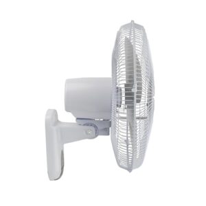 Comfort Zone 16" Quiet 3-Speed Wall Mount Fan with Remote Control, Timer and Adjustable Tilt, Ideal for Home, Bedroom, Gym & Office, CZ16WR