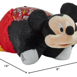 Pillow Pets Disney Mickey Mouse Sleeptime Lite Stuffed Animal Night Light