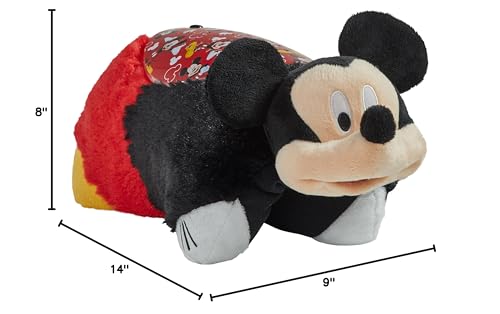 Pillow Pets Disney Mickey Mouse Sleeptime Lite Stuffed Animal Night Light