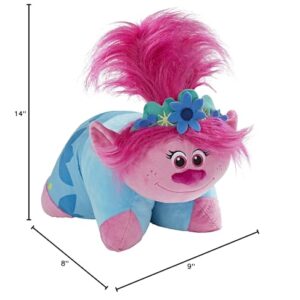 Pillow Pets DreamWorks Poppy Stuffed Animal – Trolls World Tour Plush Toy, 1 Count (Pack of 1) Pink