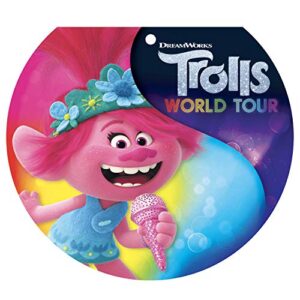 Pillow Pets DreamWorks Poppy Stuffed Animal – Trolls World Tour Plush Toy, 1 Count (Pack of 1) Pink