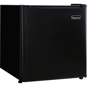 magic chef mcar170be 1.7 cubic-ft all-refrigerator (black)