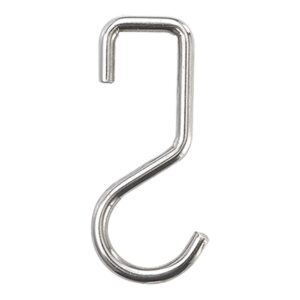 mercer culinary m30742 stainless steel replacement s-hooks, set of 6