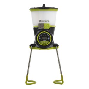 goal zero lighthouse mini core lantern, small solar-powered and usb lantern for camping and emergency use