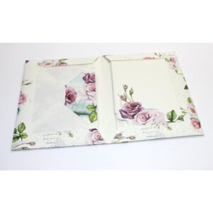 Floral Portfolio with Large Cards