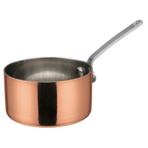 winco mini sauce pan, copper