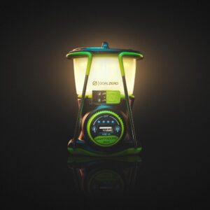 Goal Zero Lighthouse Mini Core Lantern, Small Solar-Powered and USB Lantern for Camping and Emergency Use