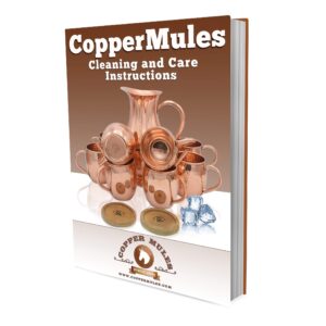 Copper Mules The Finest HandCrafted Copper Mug Unique Patented Design - Solid Brass Base and Handle - Holds 18oz