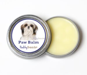 healthy breeds shih tzu dog paw balm 2 oz